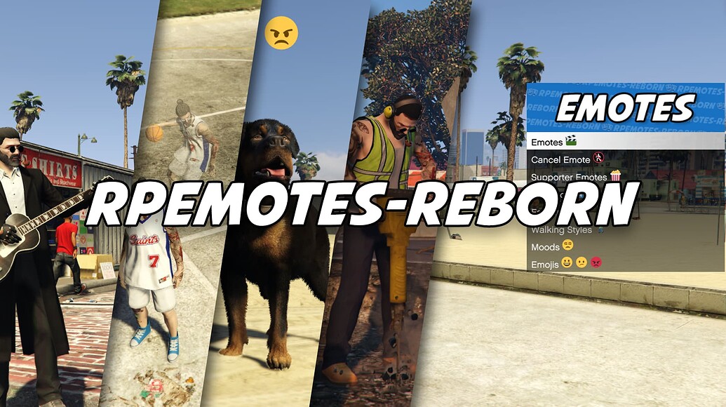 [FREE] rpemotes-reborn - A standalone emote system for FiveM - FiveM ...