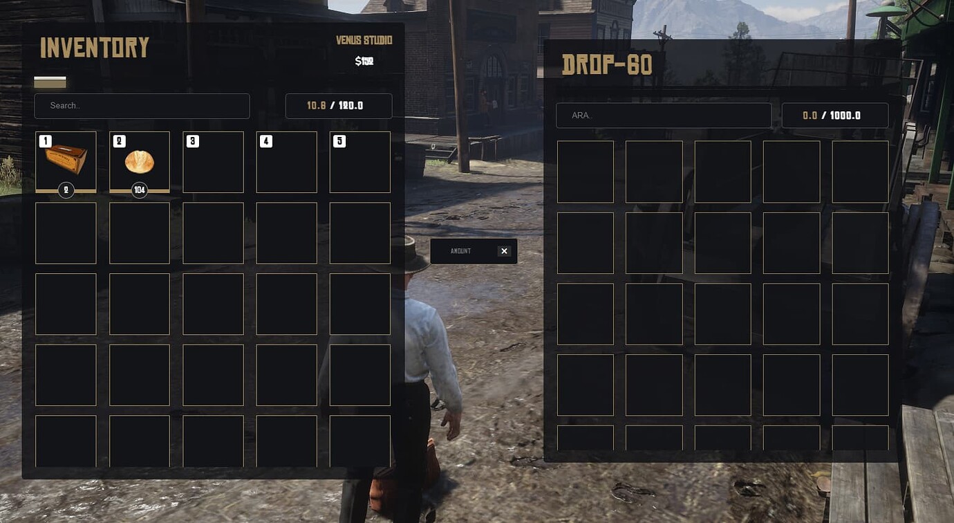 Venus Inventory [Based on RSG Inventory] - RedM Releases - Cfx.re Community