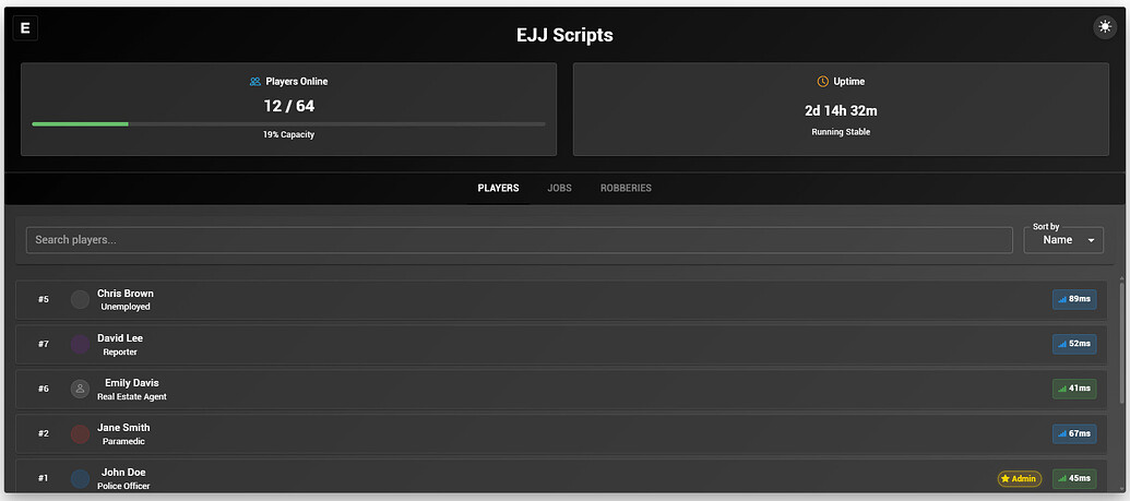 Advanced Scoreboard | [ESX/QBCORE/QBOX/STANDALONE] - FiveM Releases - Cfx.re Community