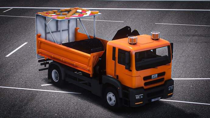 [ELS]MTL DOT with Warnboard - FiveM Releases - Cfx.re Community