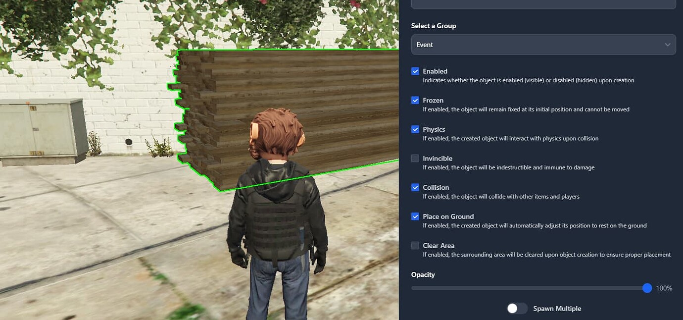 Ultimate Object Create/Edit/Delete System - P6 Spawner [ESX & QBCore ...