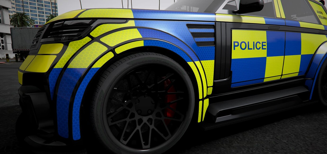 Baller Widebody Police Marked UK - FiveM Releases - Cfx.re Community