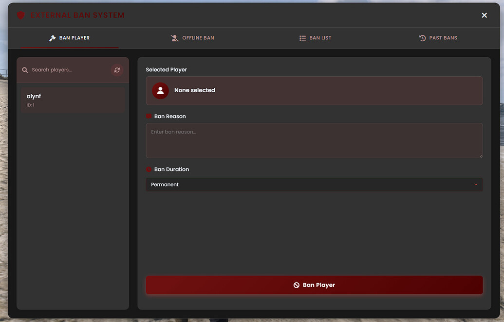 [ESX/QB/STANDALONE] Advanced Ban System - FiveM Releases - Cfx.re Community