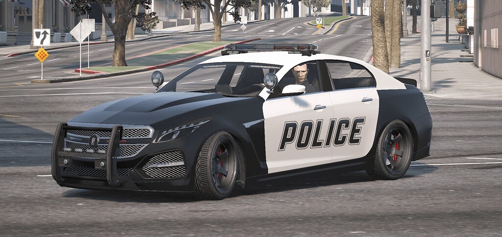 Flying Police Car Fivem