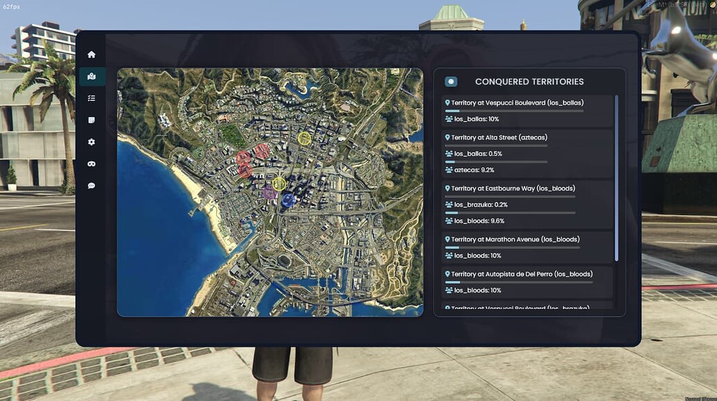 Criminal & Illegal Organization System FiveM Script | Territory System ...