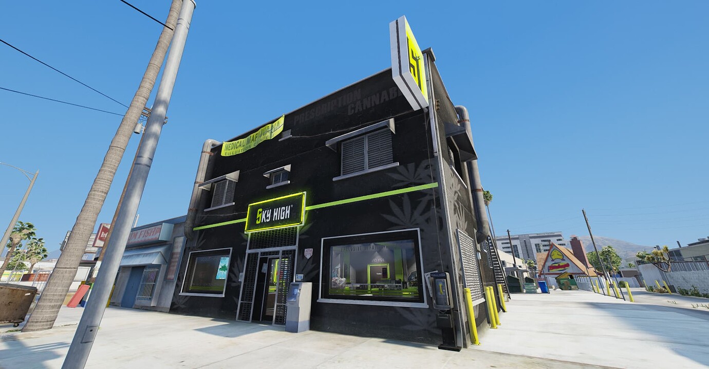 [SKY HIGH Dispensary] Weed Shop MLO - FiveM Releases - Cfx.re Community