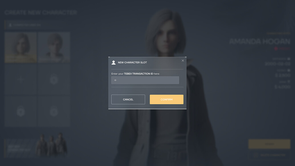 [QB/ESX] Multicharacter + Notification | Advanced Multicharacter | RGB ...