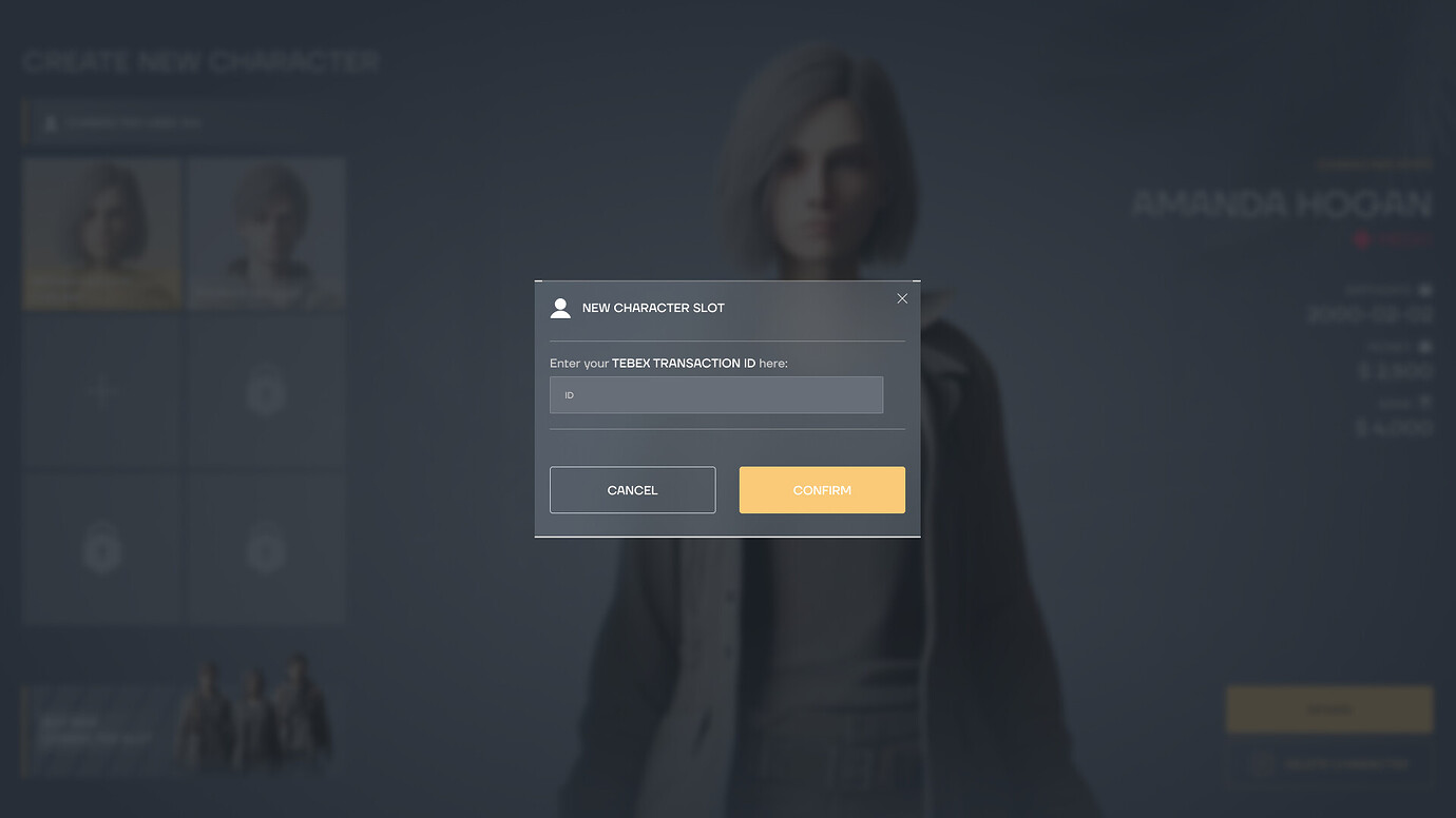 [QB/ESX] Multicharacter + Notification | Advanced Multicharacter | RGB ...