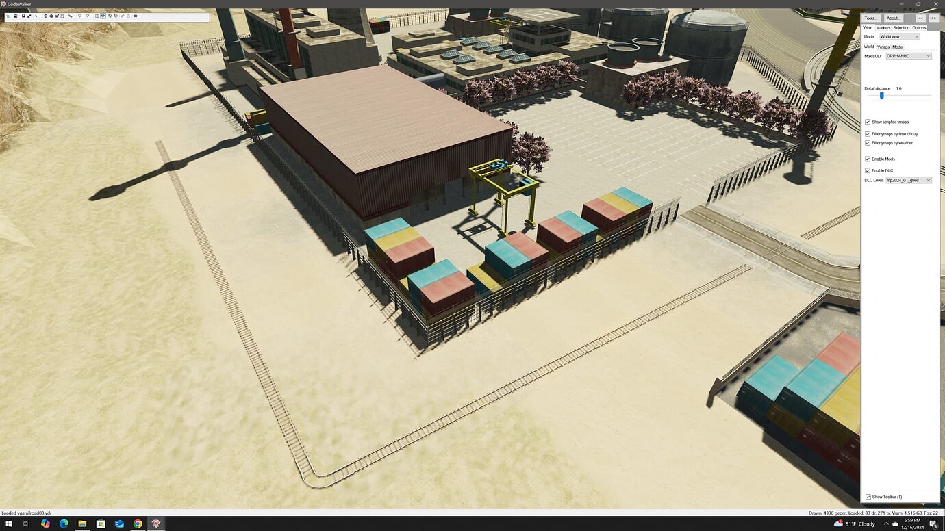 Need help please, Can't load ymaps in to GTA 5 Storymode, Using Code ...