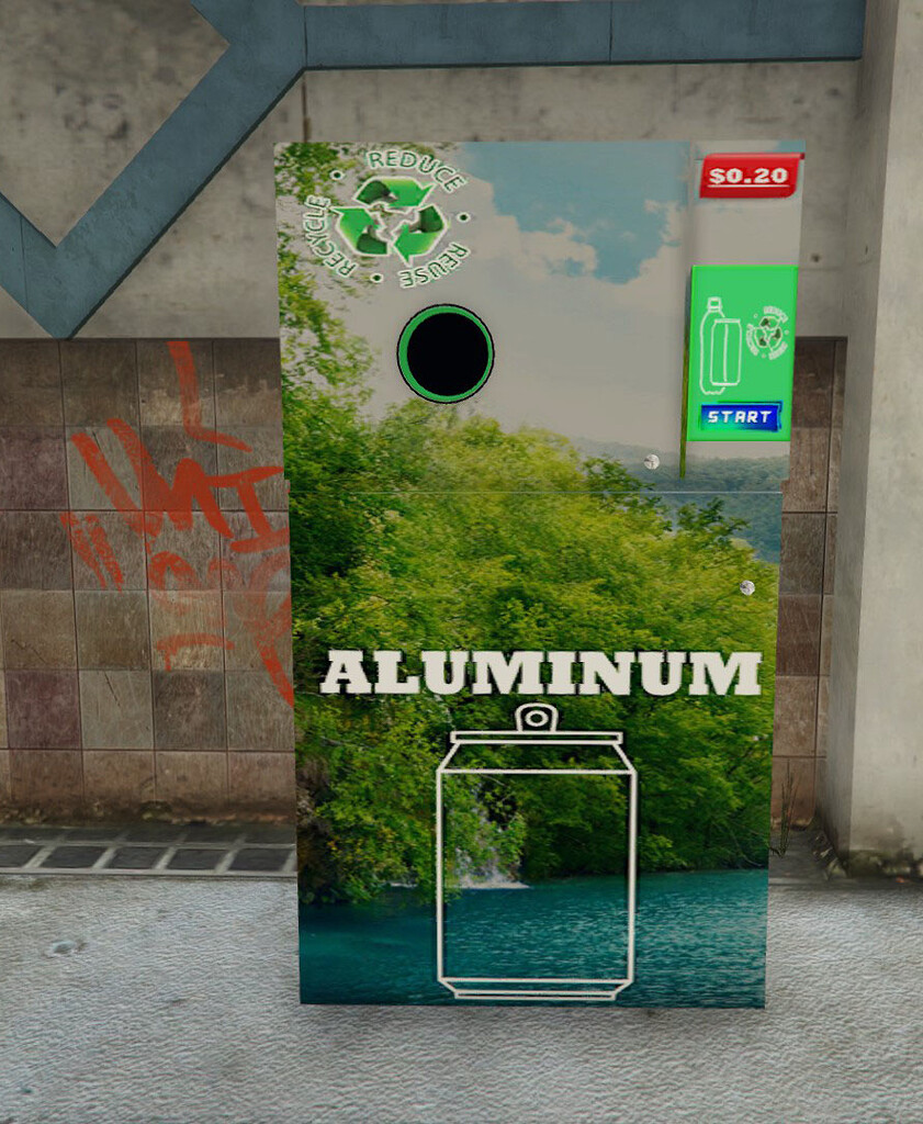 FREE Recycle Machine Prop With YMAP - FiveM Releases - Cfx.re Community