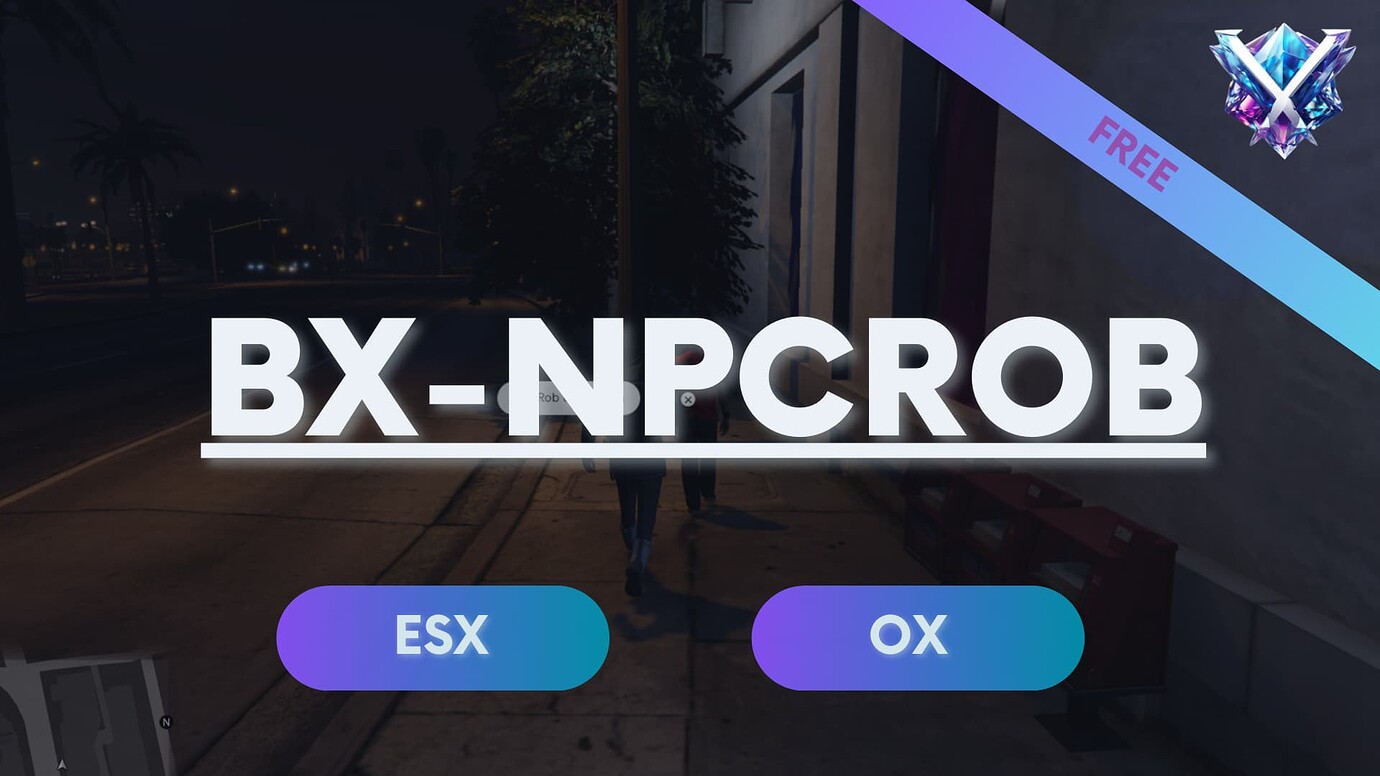 [ESX] [FREE] BX-NpcRob 👻 - FiveM Releases - Cfx.re Community