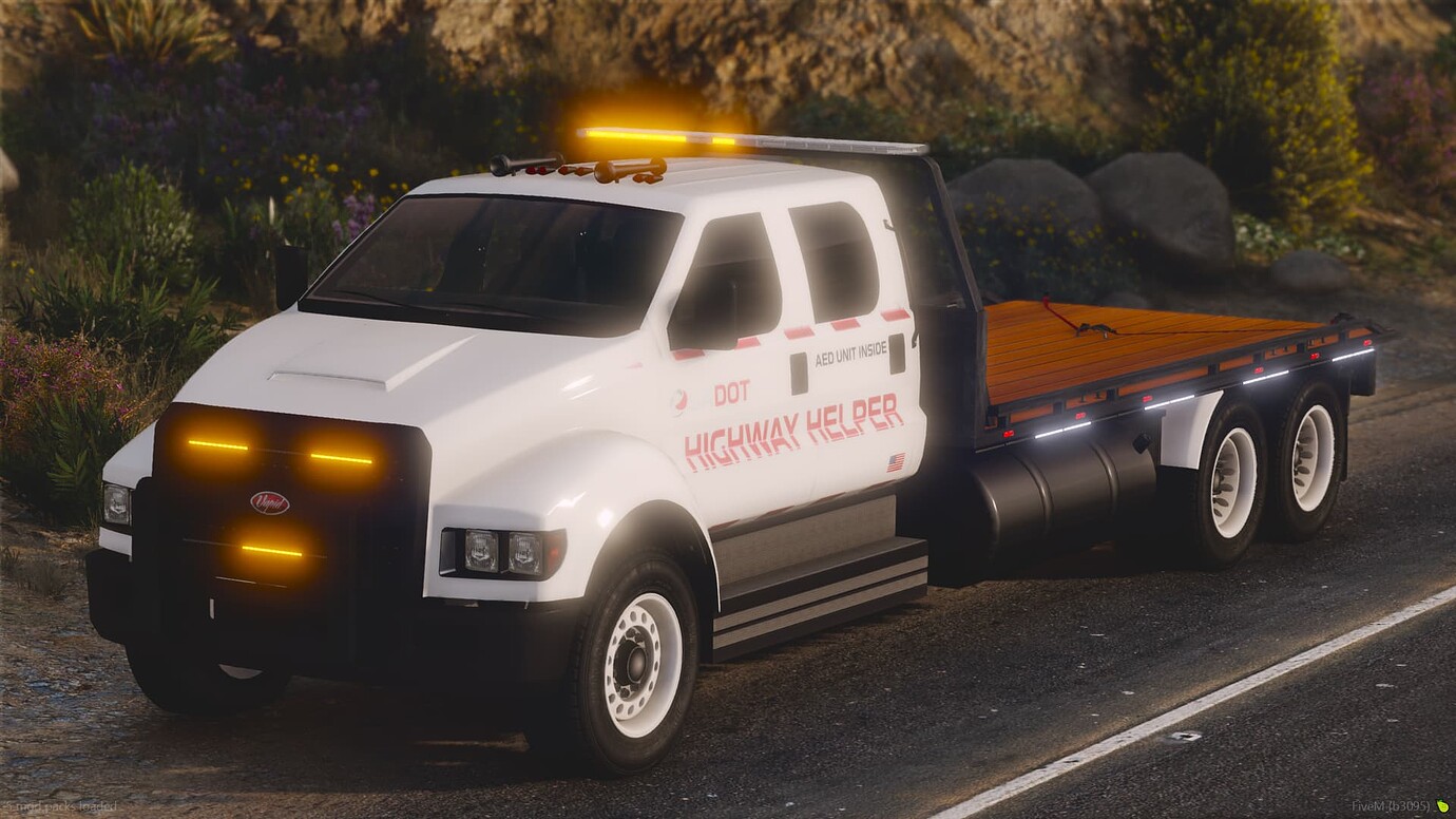 Lore Guardian Tow - Towtruck Flatbed - FiveM Releases - Cfx.re Community