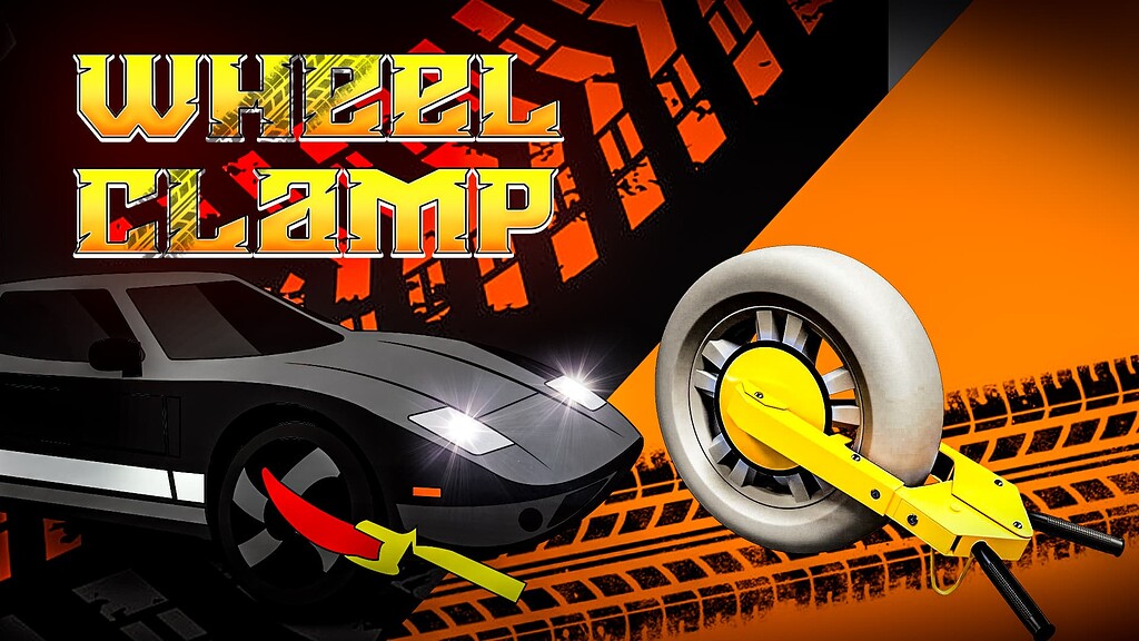 [Paid] [ESX/QBCore/QBox] Wheel Clamper Script | Lock Any Vehicle ...