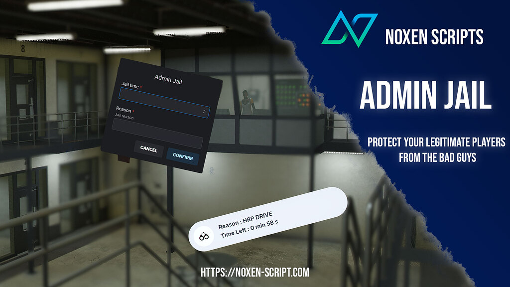 [paid] [esx Qbcore] Simple Admin Jail Fivem Releases Cfx Re Community