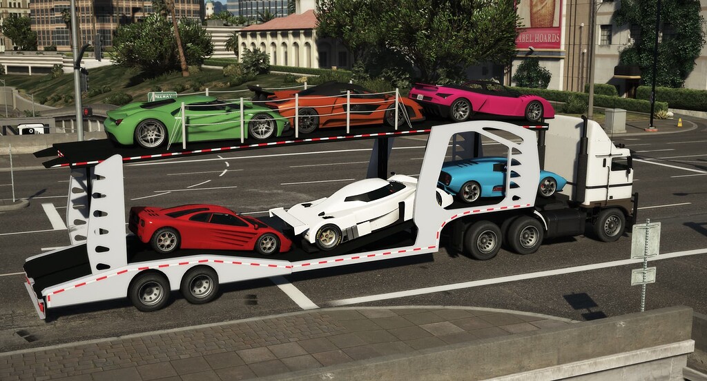 Car Transporter - Moveable Bed & Ramp - Smart Vehicle [Standalone ...