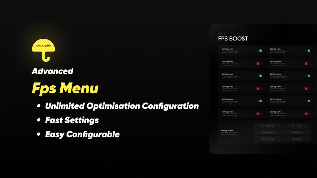 [Standalone] Advanced FPS Menu | FPS BOOST - FiveM Releases - Cfx.re ...