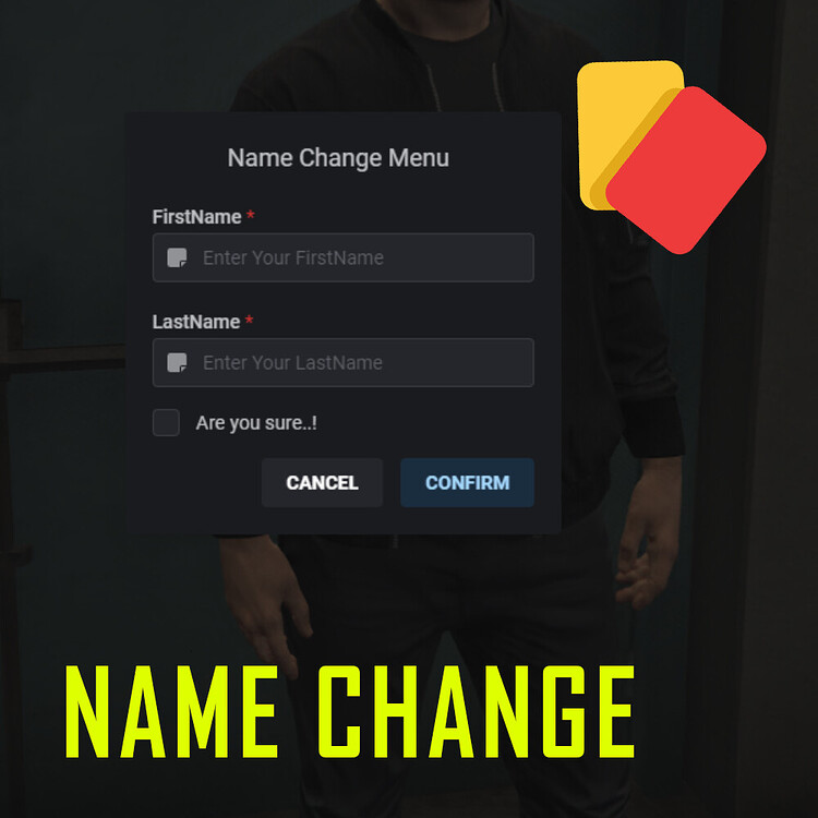 Name Change card - FiveM Releases - Cfx.re Community