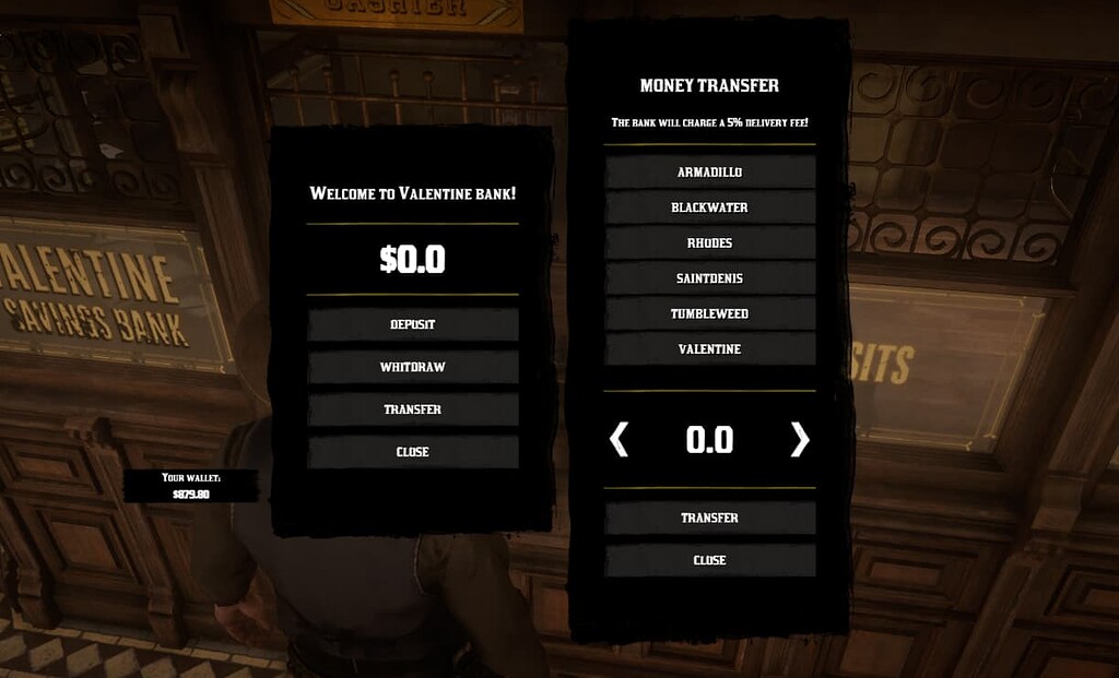 [PAID] [VORP/REDM:RP] Banking - RedM Releases - Cfx.re Community