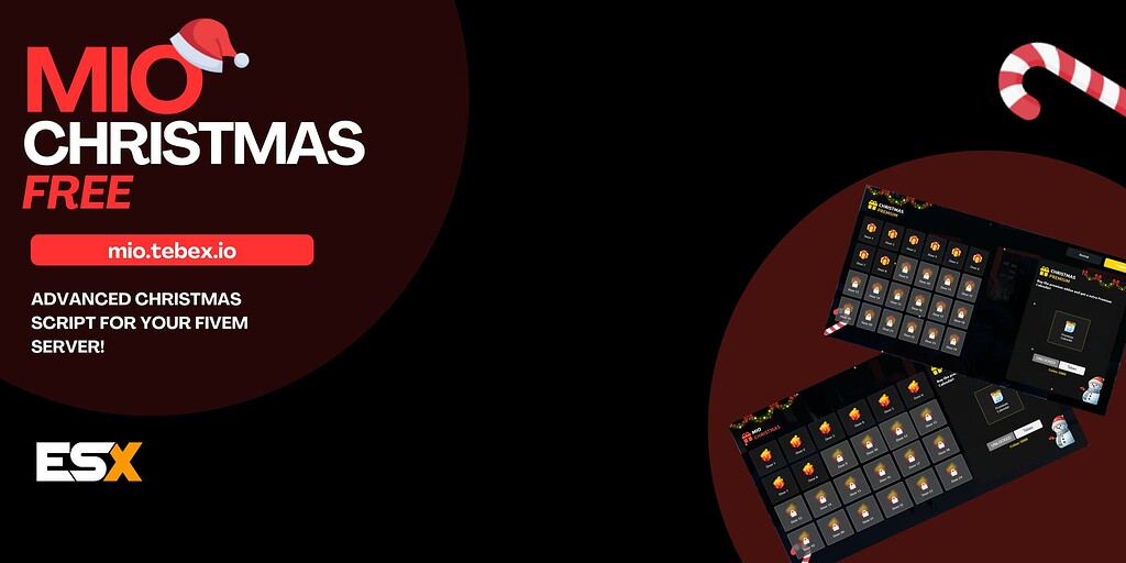 [ESX] MIO Advanced Christmas | FREE - FiveM Releases - Cfx.re Community