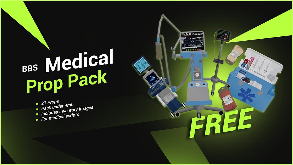 [BBS] Medical Prop Pack [Free] - FiveM Releases - Cfx.re Community