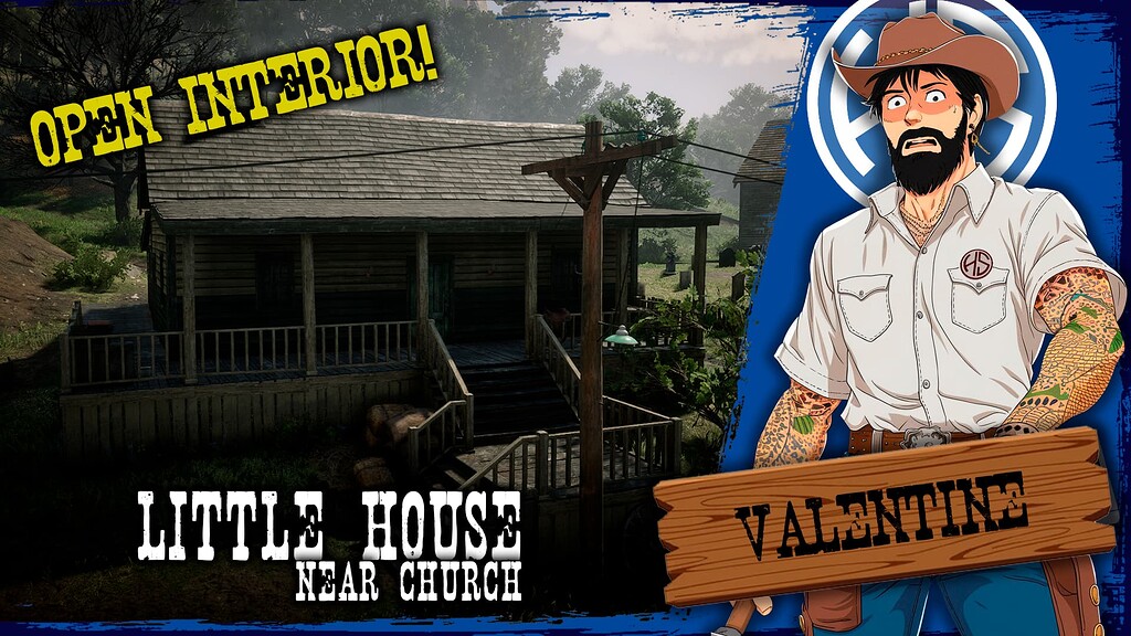 [YMAP] [OPEN INTERIOR] Valentine house near Church - RedM Releases ...
