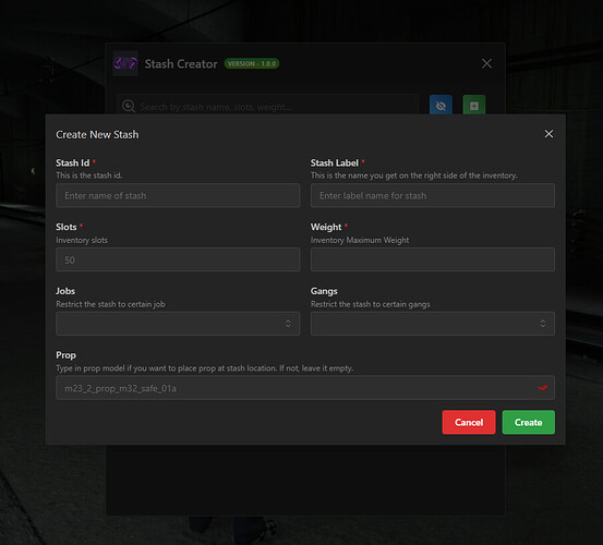 [ESX/QB/QBX] Stash Creator | Stash Viewer | View Stashes in DB in Game ...
