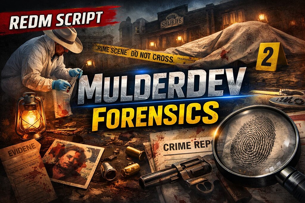 MulderDev Forensics System - RedM Releases - Cfx.re Community