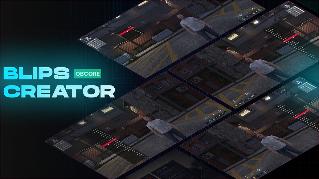 Blips Creator [QBCore] - Fivem Scripts - FiveM Releases - Cfx.re Community