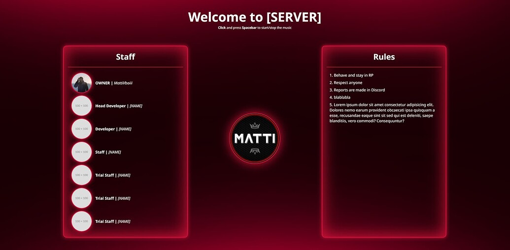 [FREE] Matti-Loadingscreen - FiveM Releases - Cfx.re Community