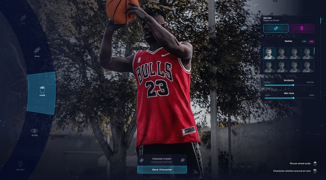 Sleek Multi Character + Character Creator compatible with illenium ...