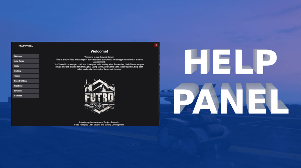 Help Panel [STANDALONE] - FiveM Releases - Cfx.re Community