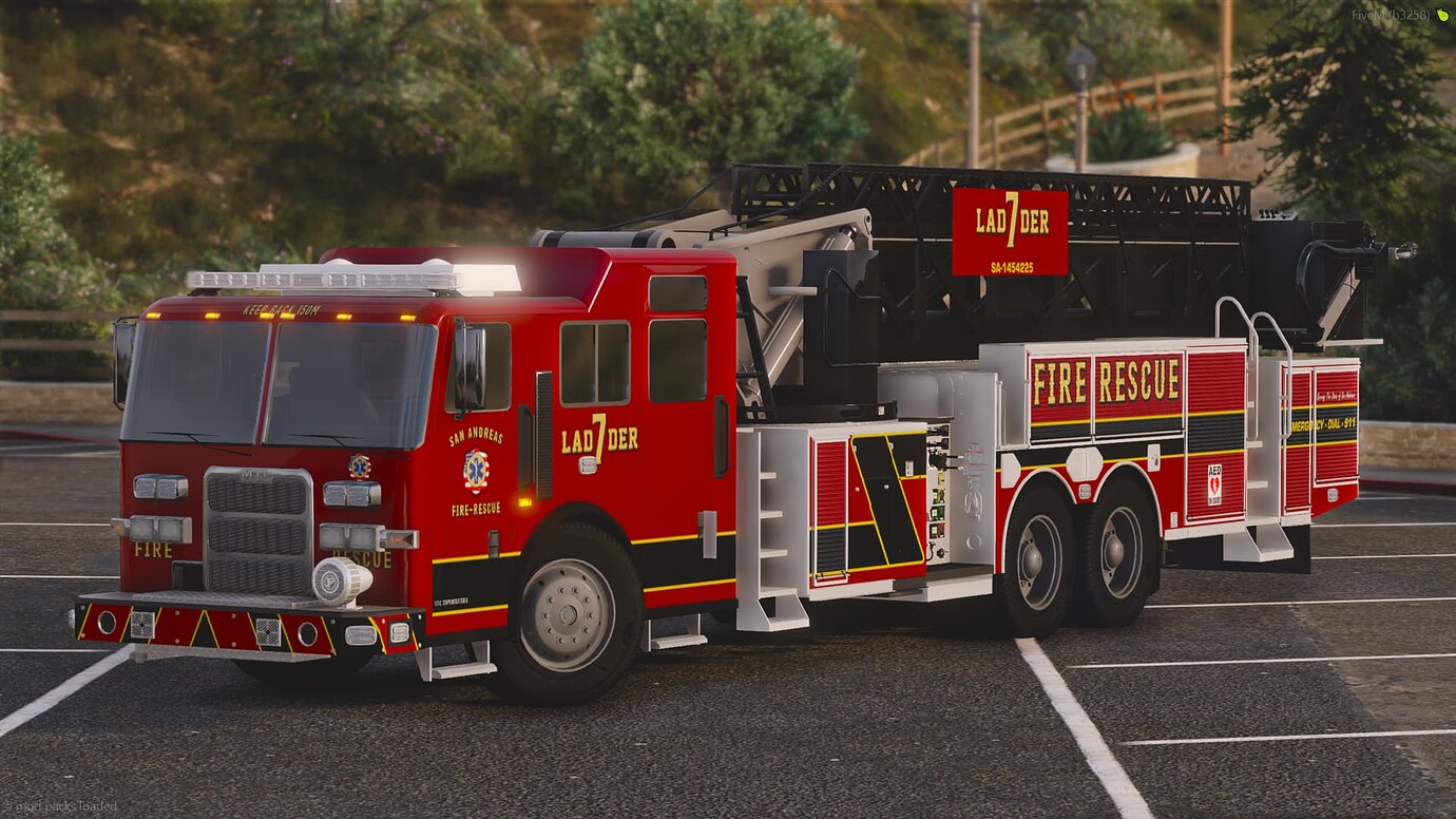 Lore mid-mount ladder firetruck - FiveM Releases - Cfx.re Community