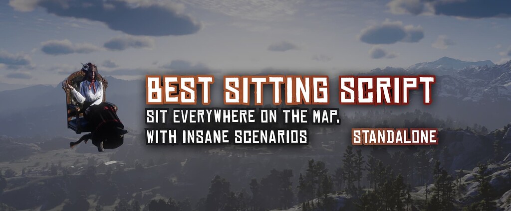 🪑 Sit Anywhere Script [STANDALONE] - RedM Releases - Cfx.re Community