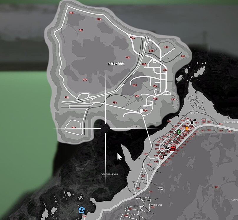 [PAID] [MINIMAP] Postalmap - Black and White with Cayo and Roxwood ...