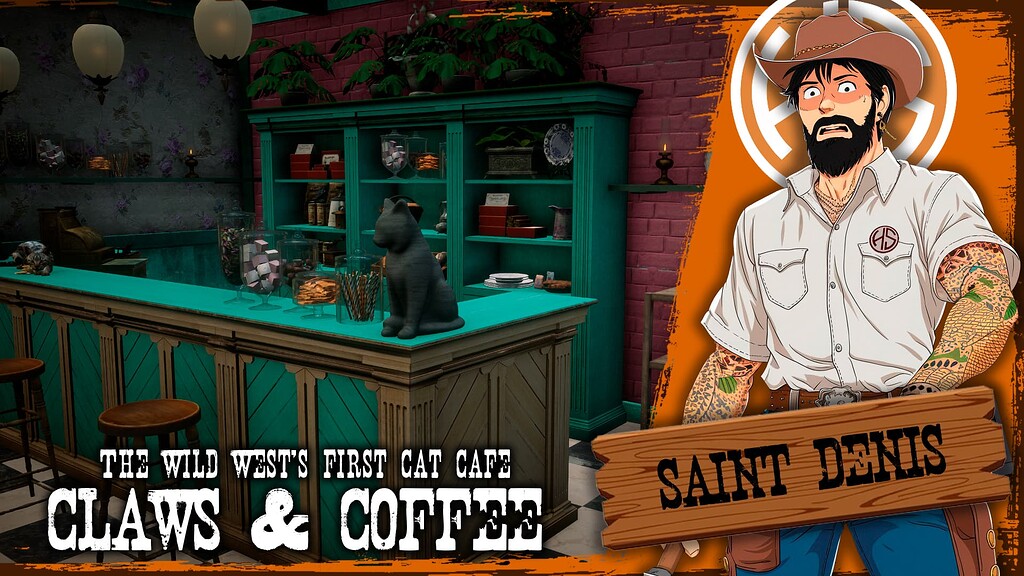 Claws & Coffee - first cat cafe in Saint Denis - RedM Releases - Cfx.re ...