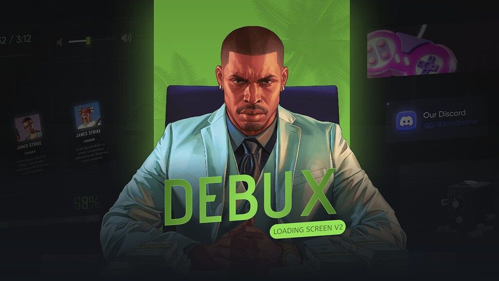 [PAID] Loading Screen V2 (Mini Game) - FiveM Releases - Cfx.re Community