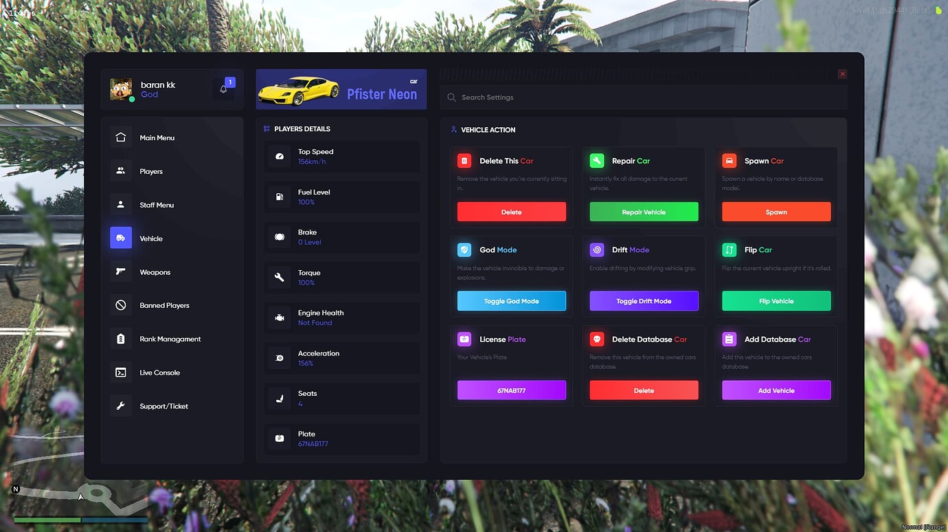 Admin Menu System | STG Scripts [ESX/QBCORE/QBOX] [PAID] - FiveM ...