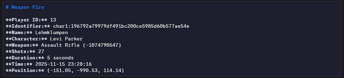 📦 [Release] Advanced ESX Log System – Ultimate Player Activity Logging ...