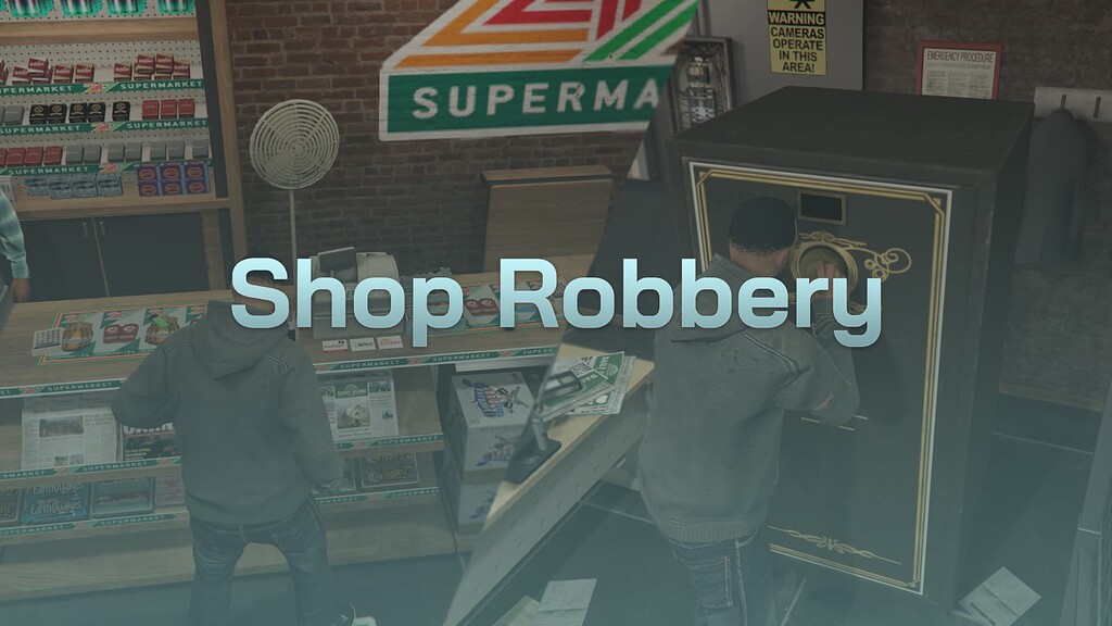 [PAID] [ESX/QB] Shop Robbery [Cash Register and Safe] - FiveM Releases ...