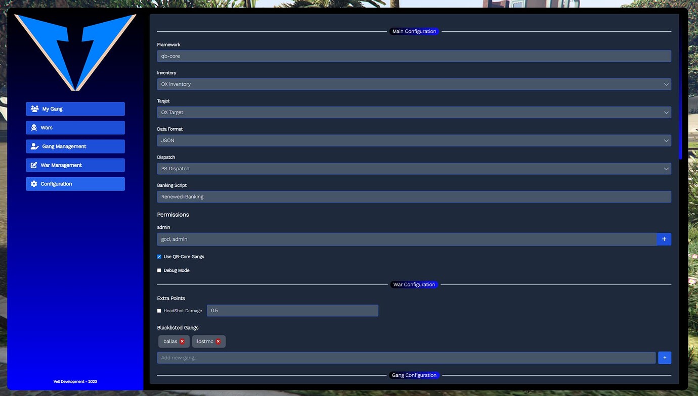 [Paid][QB] Veil Gang System - FiveM Releases - Cfx.re Community