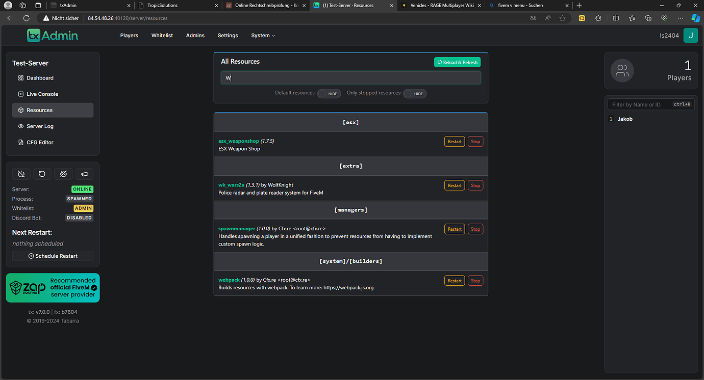 Keymaster Issuse [ citizen-server-impl] You lack the required ...