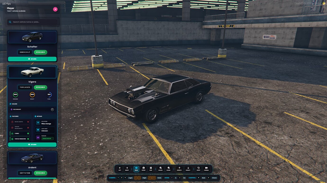 APEX Garage Pro - The Ultimate FiveM Vehicle System | Free Access ...