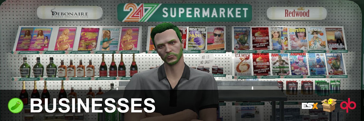 Pickle's Businesses | Player-Owned Businesses, Trading System, and ...