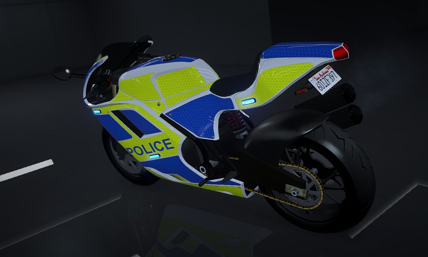 Bati Police Motorcycle Marked / Unmarked - Multi Use - ELS - FiveM ...
