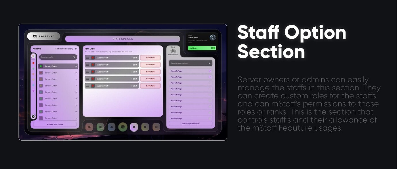 CodeM mStaff Remake | ESX - QB | ( Advanced Staff System ) - FiveM ...