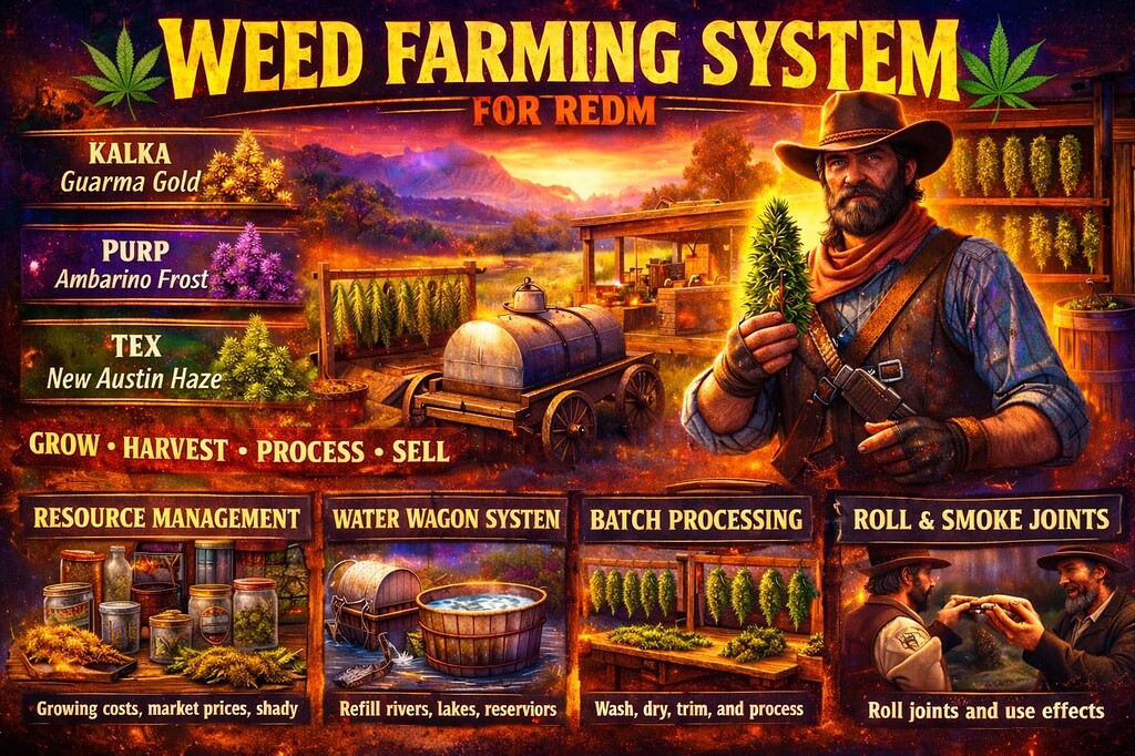 [Free] Weed Farming - RedM Releases - Cfx.re Community
