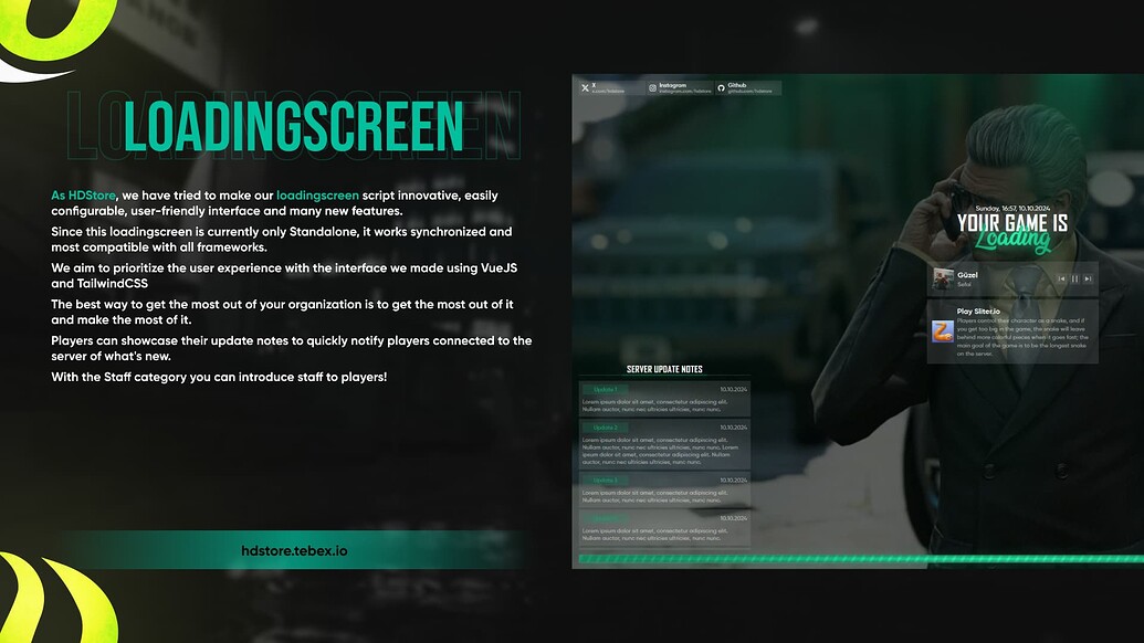 [PAID] Modern Loadingscreen - FiveM Releases - Cfx.re Community