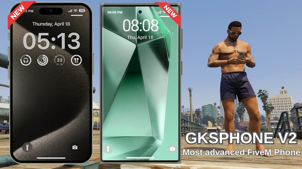 [ESX/QB/STANDALONE] GKS PHONE v2 - FiveM Releases - Cfx.re Community
