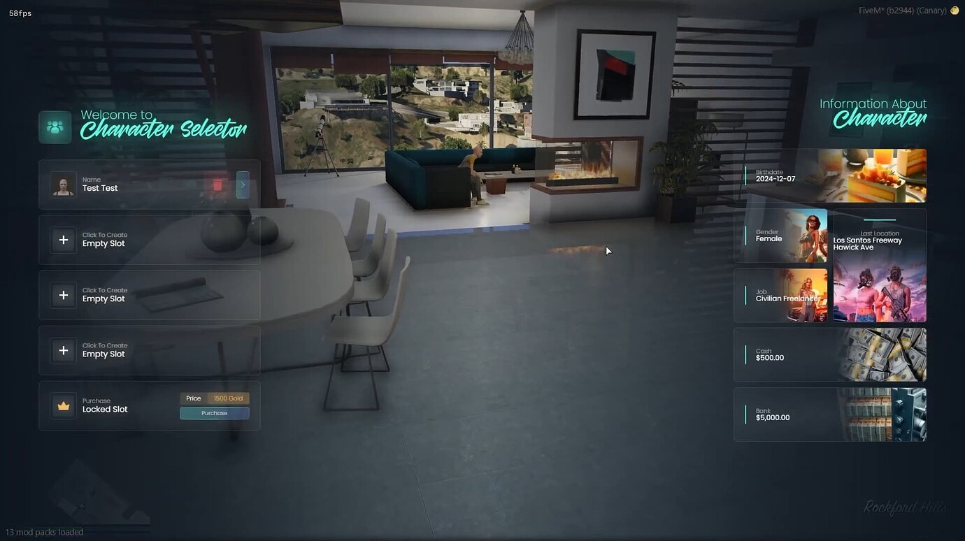 [QBCore & ESX] Multi Character | Advanced Multi Character - FiveM ...