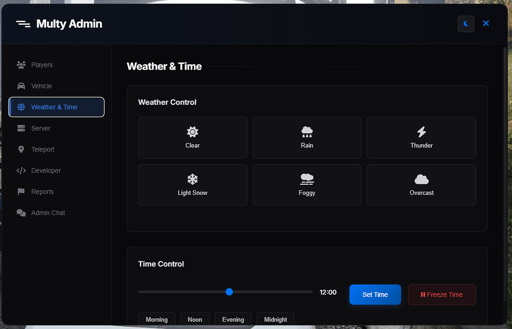 🛡️ Multy Admin - Advanced QB-Core Admin Menu System - FiveM Releases ...